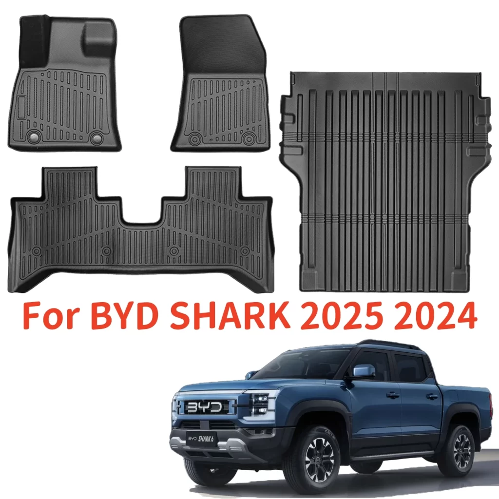 BYD Shark 2025 2024 Floor Mats Trunk Mats - BYD OEM Parts Supplier ...